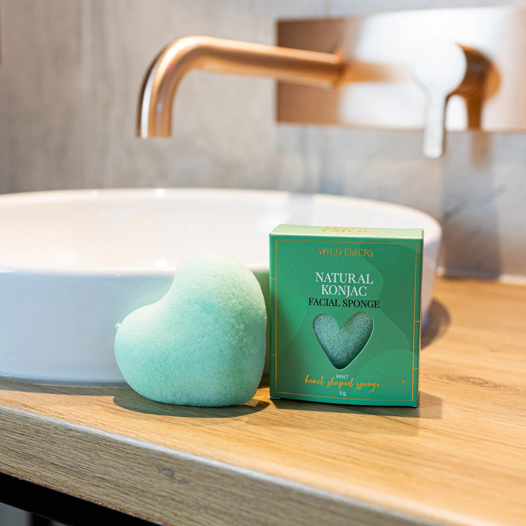 Mint Konjac Facial Sponge | Meld Lifestyle